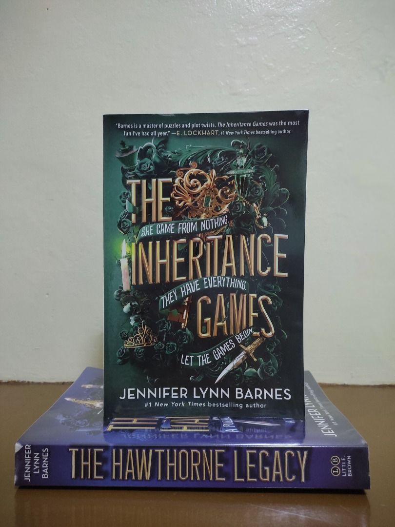 THE INHERITANCE GAME & THE HAWTHORNE LEGACY BY JENNIFER LYNN BARNES ...