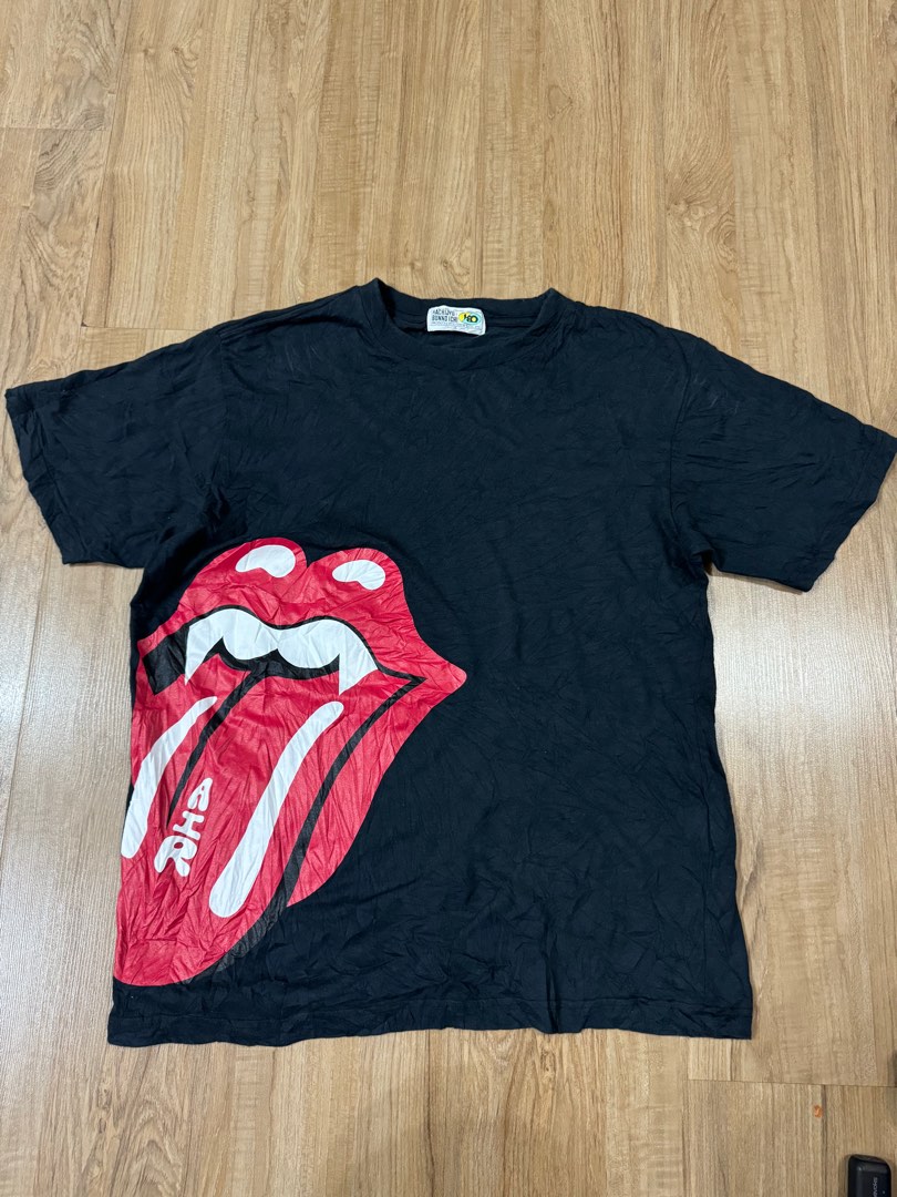 The Rolling Stones fangs logo tshirt, Hobbies & Toys, Collectibles ...