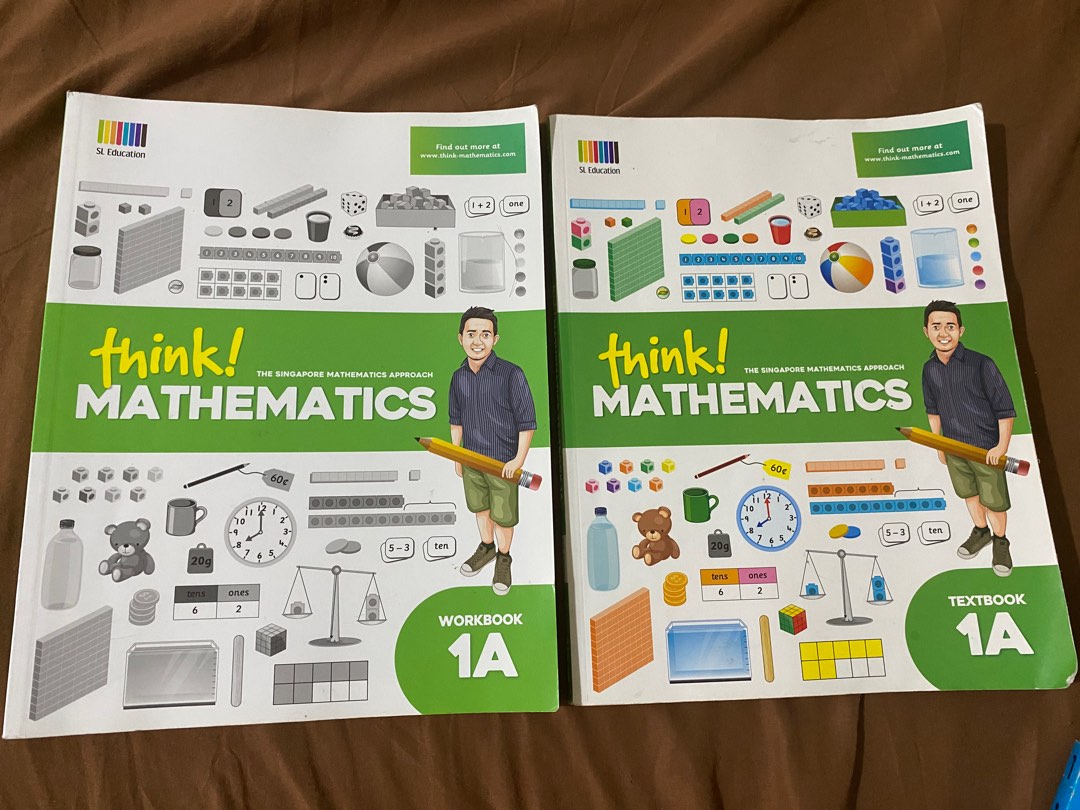 Think Mathematics 500 each book - 1A Workbook & 1A Textbook, Hobbies ...