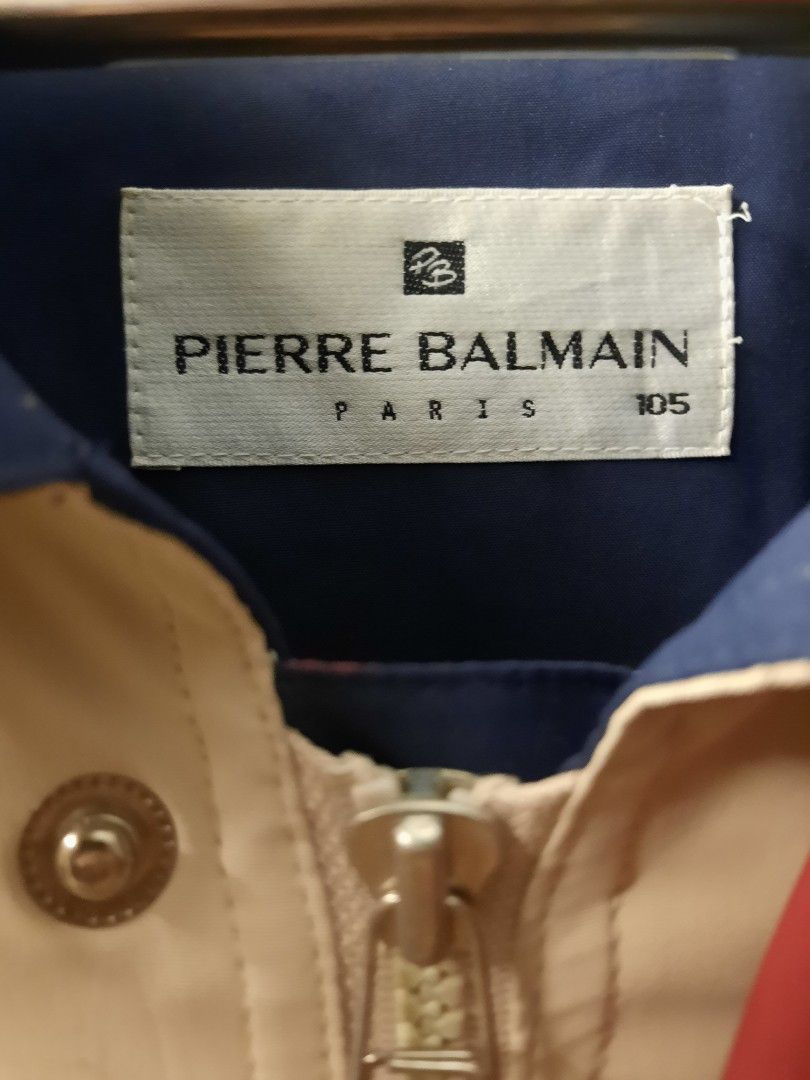 Vintage Balmain Jacket RARE, Men's Fashion, Coats, Jackets and ...