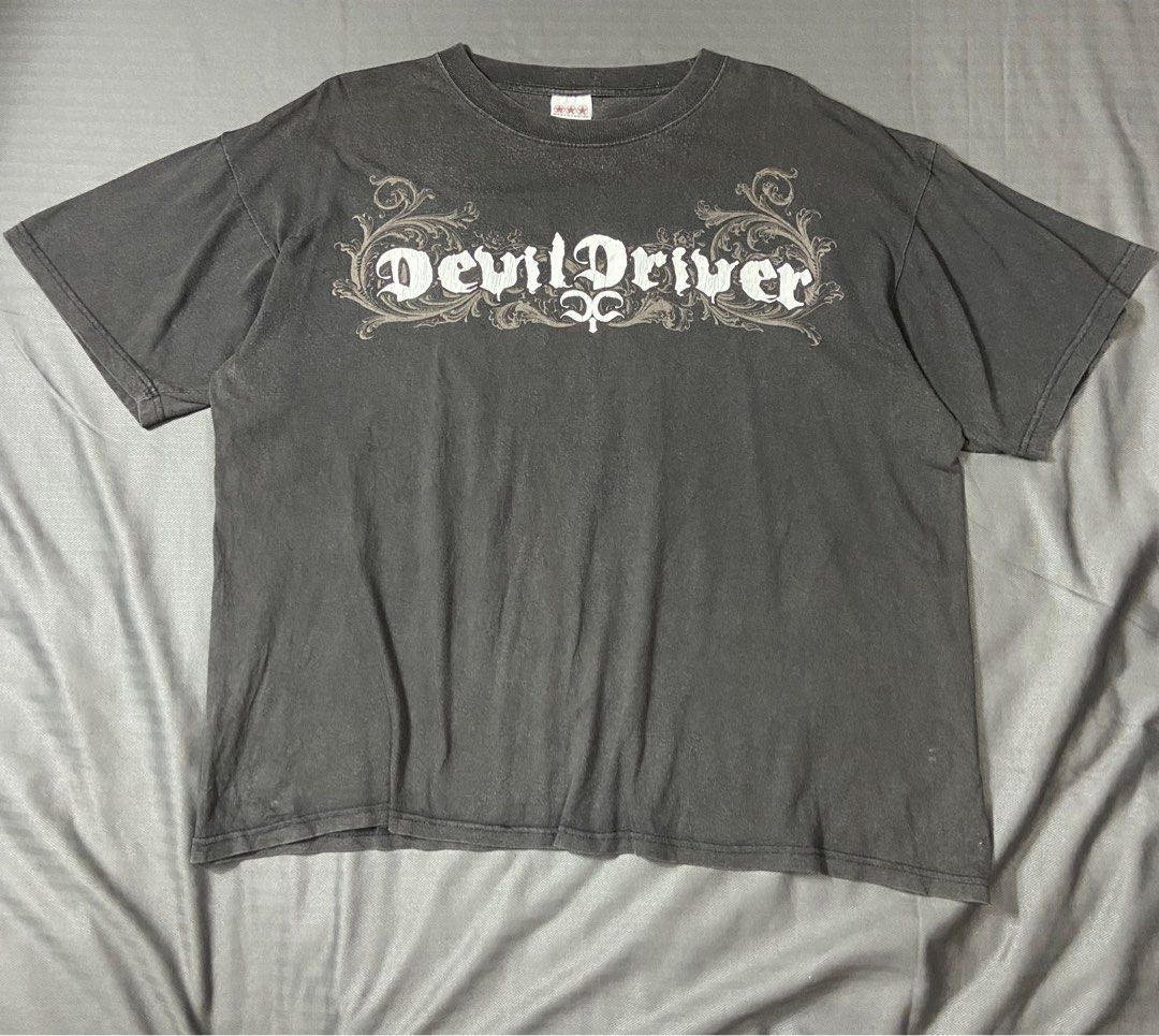 Vintage devil driver heavy metal band, Men's Fashion, Tops & Sets, Tshirts & Polo Shirts on ...