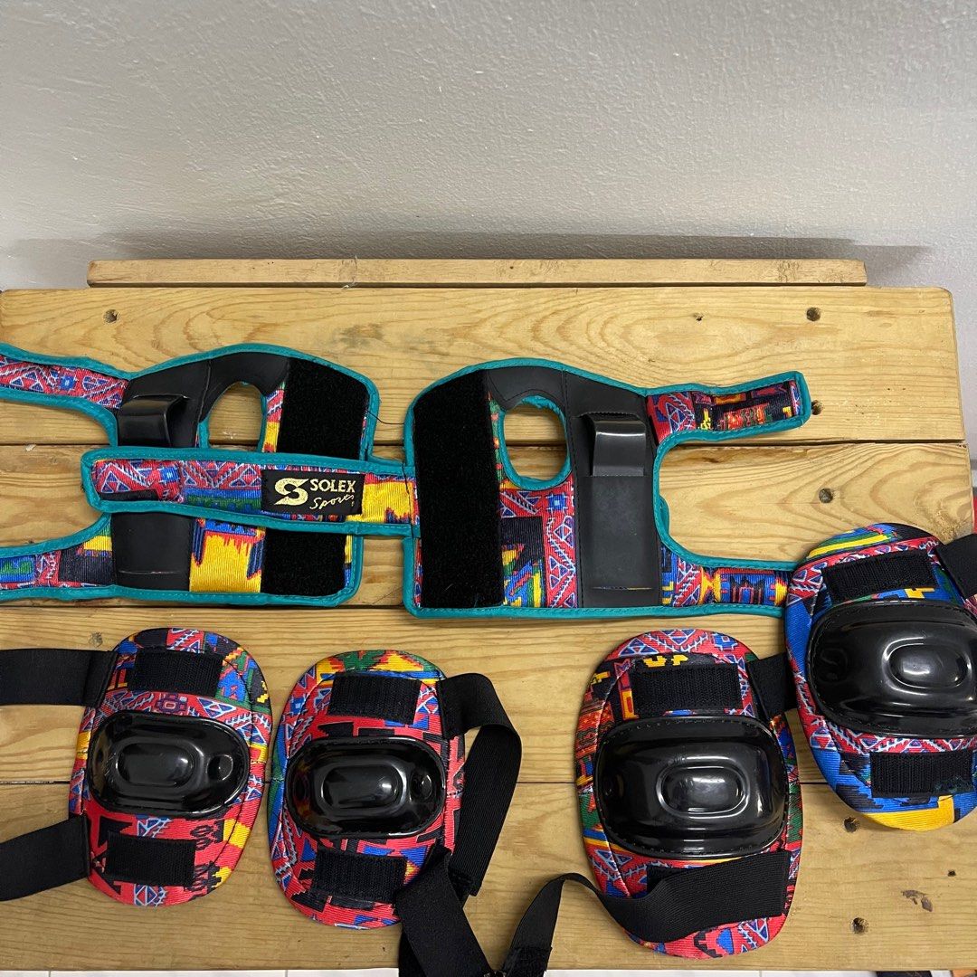 Vintage Solex Sports Elbow, Wrist, Knee Guard, Hobbies & Toys, Toys ...