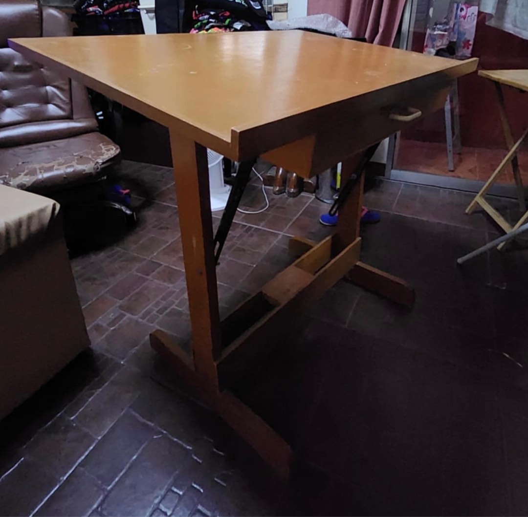 Wood adjustable/foldable drafting table drawing table for architecture ...