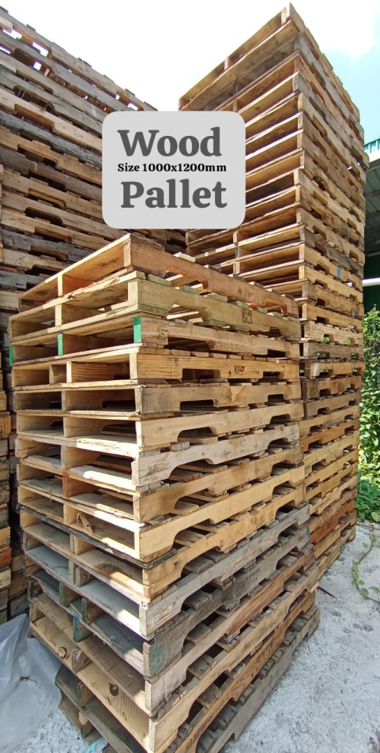 WOOD PALLET (39X47), Furniture & Home Living, Outdoor Furniture on ...