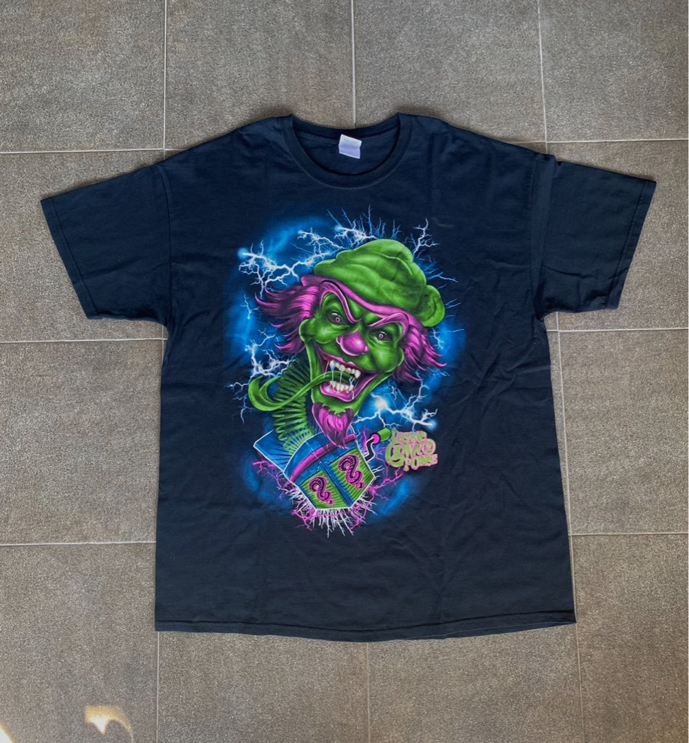 Y2K Insane Clown Pose (with back hit), Men's Fashion, Tops & Sets ...