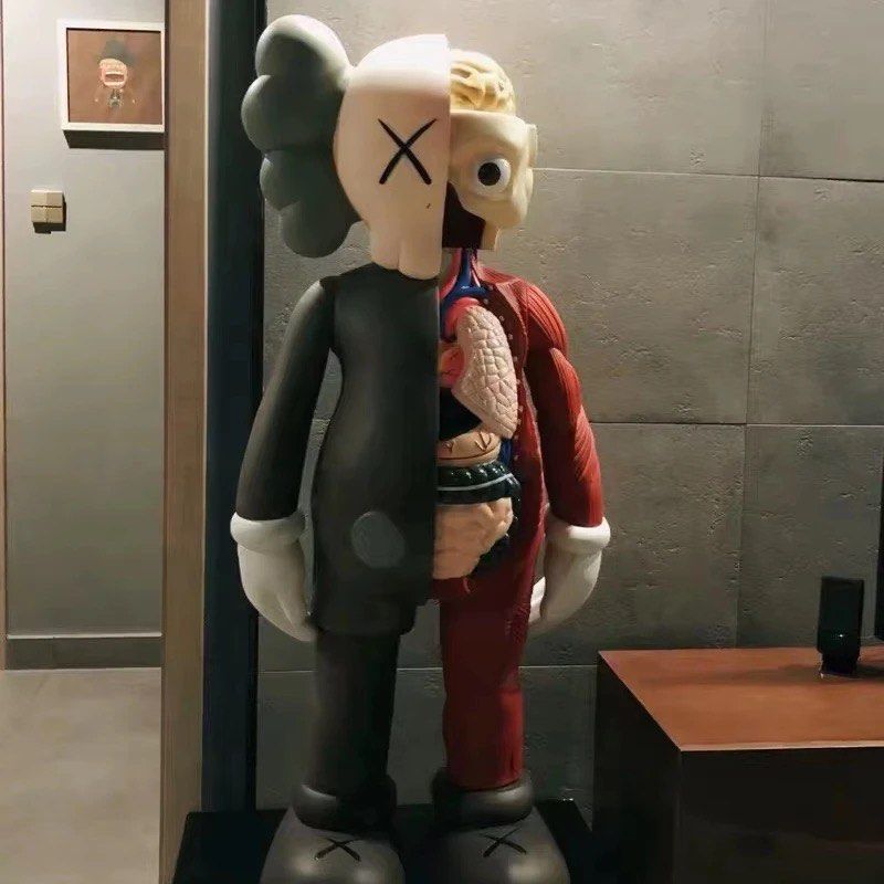 130cm Life Size Kaws Statue Figure Deco, Hobbies & Toys, Toys & Games ...