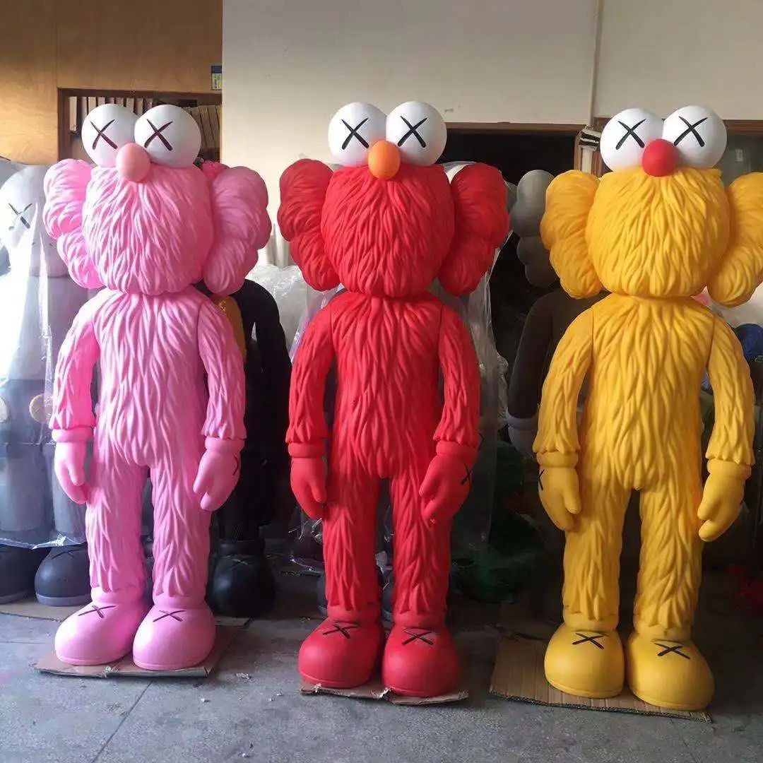 130cm Life Size Kaws Statue Figure Deco, Hobbies & Toys, Toys & Games ...