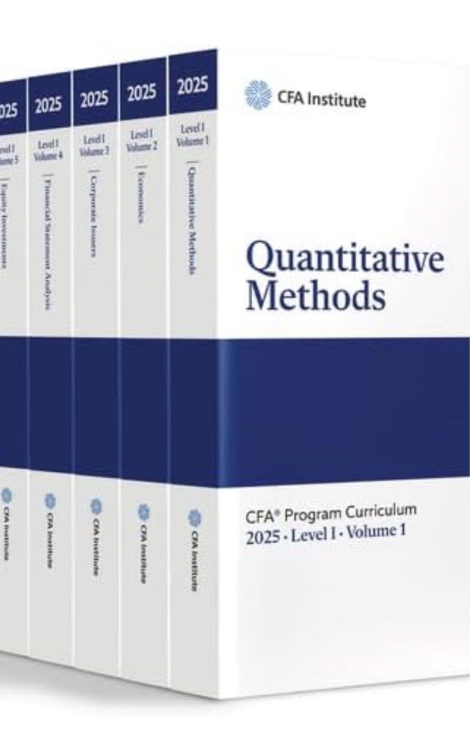 2025 CFA Level 1 books volumes 1 to 10, Hobbies & Toys, Books ...