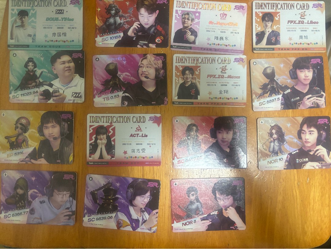 第五人格 珍寶集 深淵系列 COA VI, 興趣及遊戲, 收藏品及紀念品, 明星周邊 - Carousell