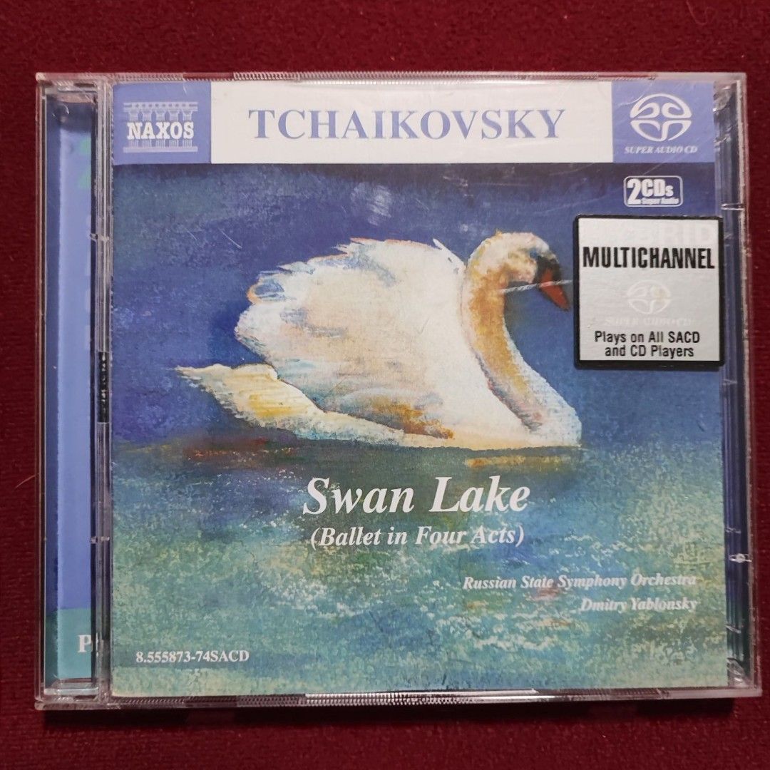 發燒天碟 德國版 柴可夫斯基 天鵝湖 Tchaikovsky, Russian State Symphony Orchestra, Dmitry Yablonsky – Swan Lake ...