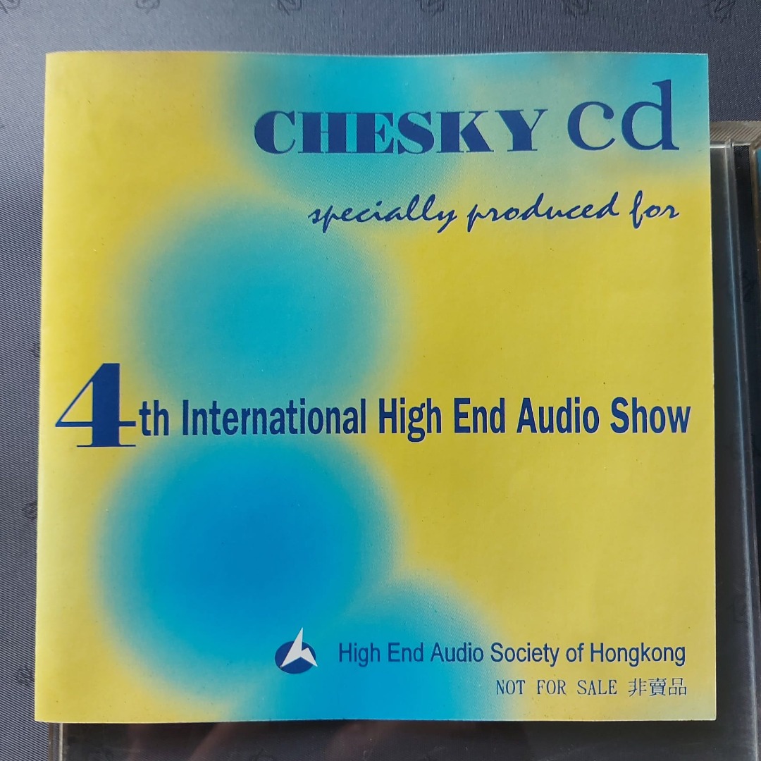 (非賣品) CHESKY．第四屆國際高級音響展紀念 4th High End Audio Show 精選 CD (95年 made in USA, 無 iFPi) Rebecca ...