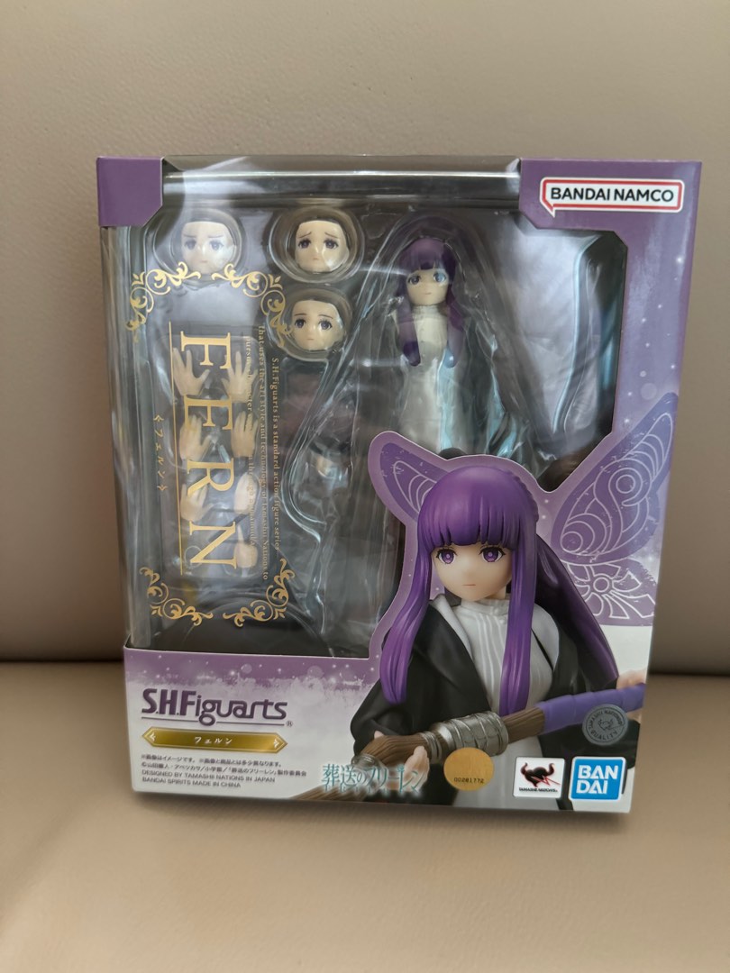 cubetoys(36小時內交收／付款／有意Whatapp 98 28 33 99) SHF 費倫 FERN 全新 葬送的芙莉蓮, 興趣及遊戲 ...