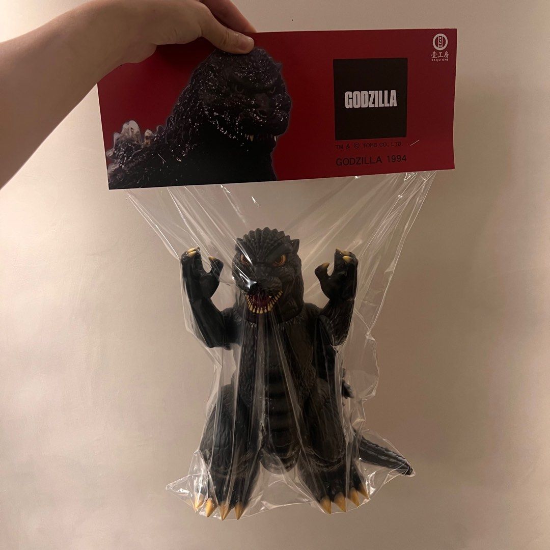 壹工房 Kaiju one Godzilla 哥斯拉 1994 sofvi sofubi, 興趣及遊戲, 玩具 & 遊戲類 - Carousell
