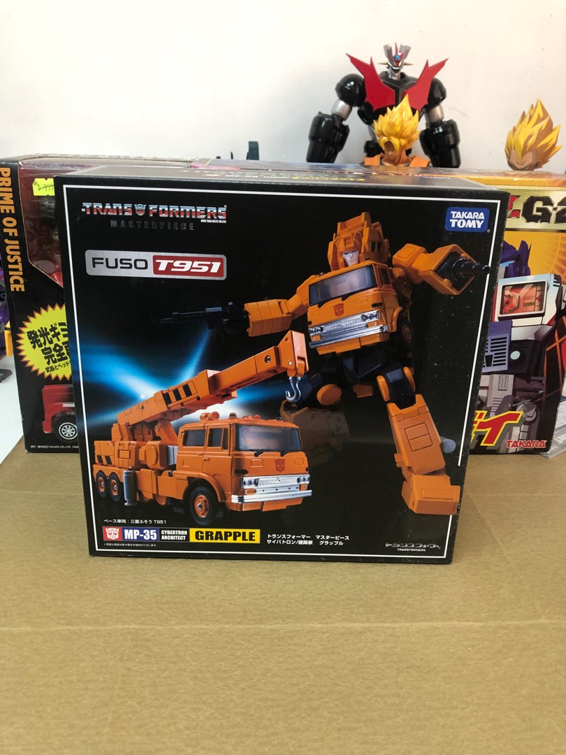 變形金剛 transformers mp-35 Grapple Fuso T951 日版 全新, 興趣及遊戲, 玩具 & 遊戲類 - Carousell