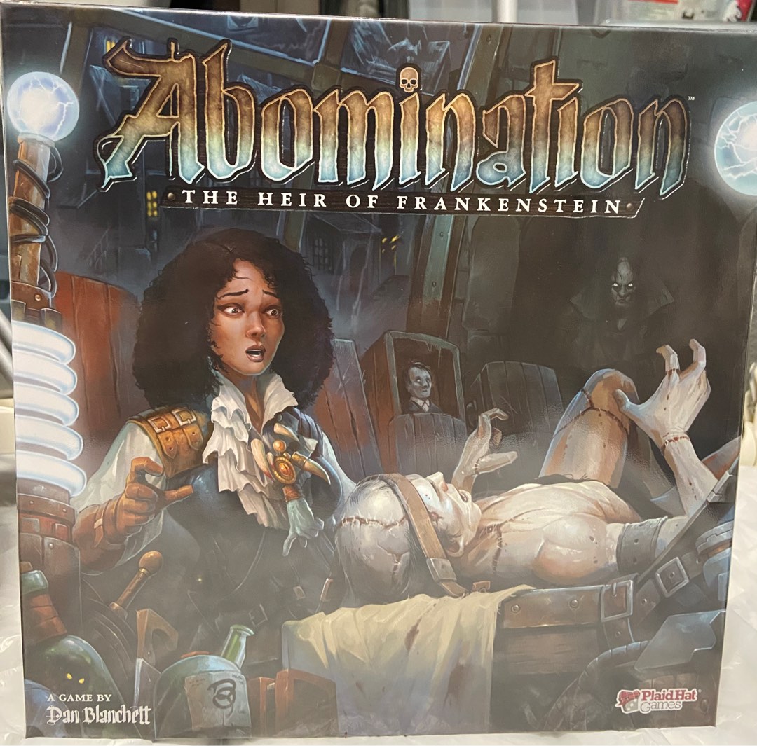 Abomination: The Heir of Frankenstein - Board game 桌遊, 興趣及遊戲, 玩具 & 遊戲類 ...