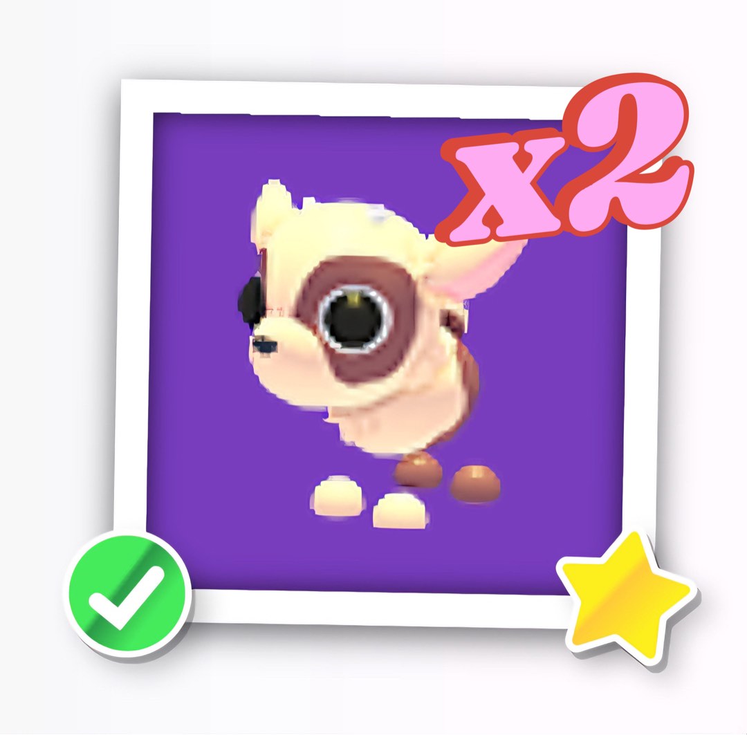 Adopt Me! ROBLOX - Kid Goat ( RM 1 for 2 ) , Video Gaming, Gaming ...