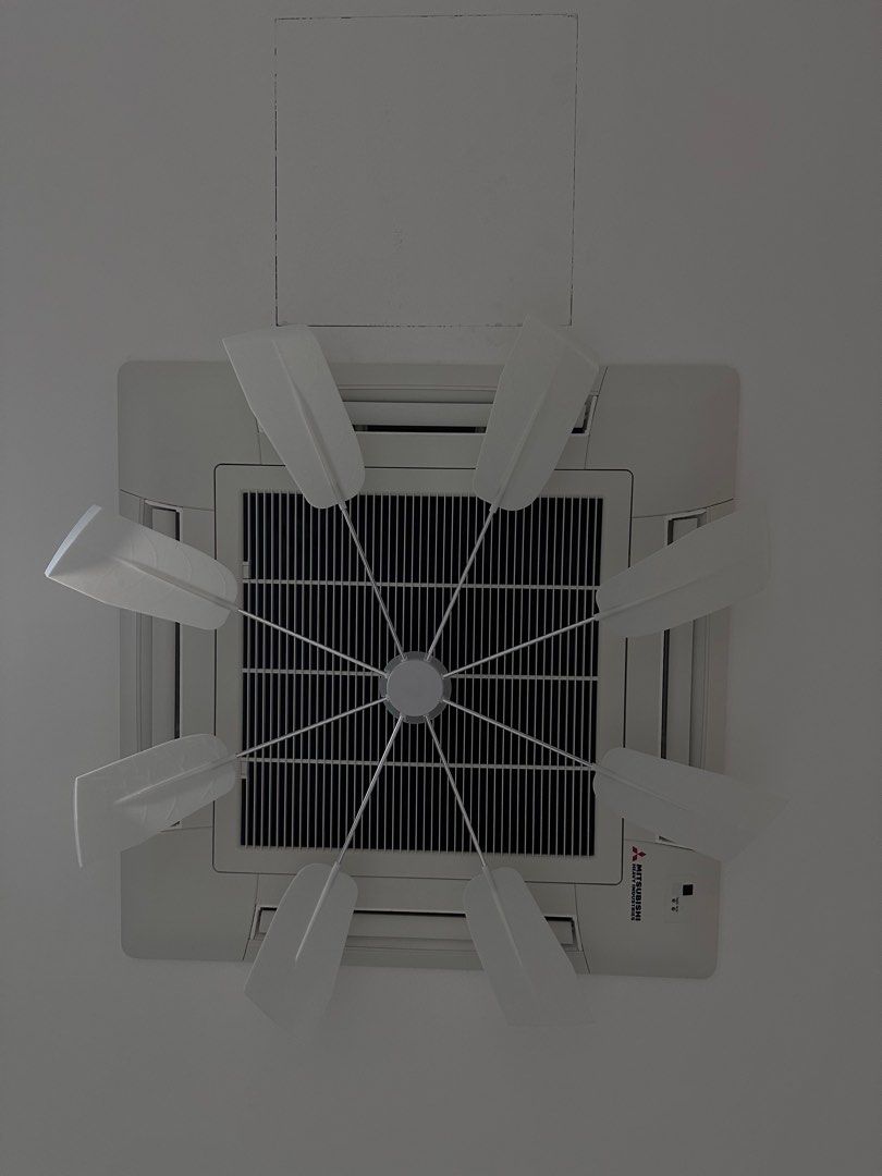 Aircon guide fan, Furniture & Home Living, Lighting & Fans, Fans on ...