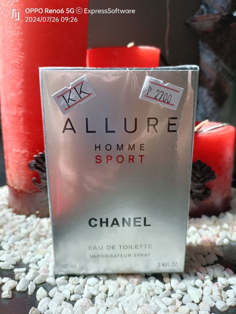 ALLURE HOMME SPORT by CHANEL - eau de toilette - 100 ml - for men spray ...