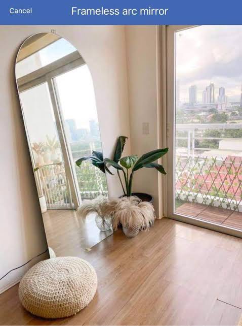 Arc Mirror (Full Body), Furniture & Home Living, Home Decor, Mirrors on ...