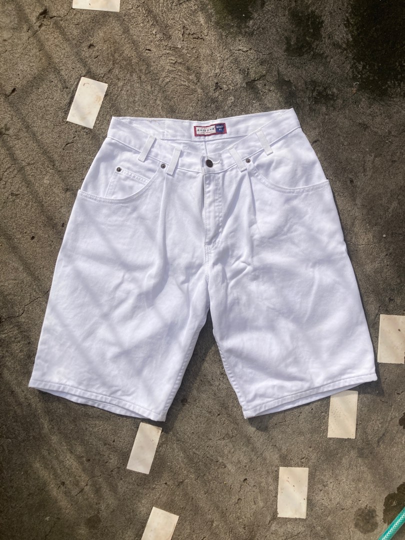 Arizona White Jorts, Men's Fashion, Bottoms, Shorts on Carousell