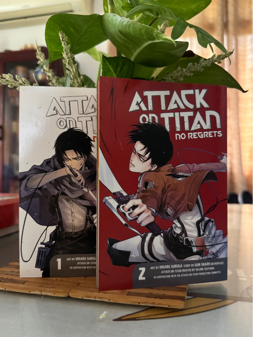 Attack on Titan No Regrets (Vol.1 & 2) Manga Kodansha Comics, Hobbies & Toys, Books & Magazines ...