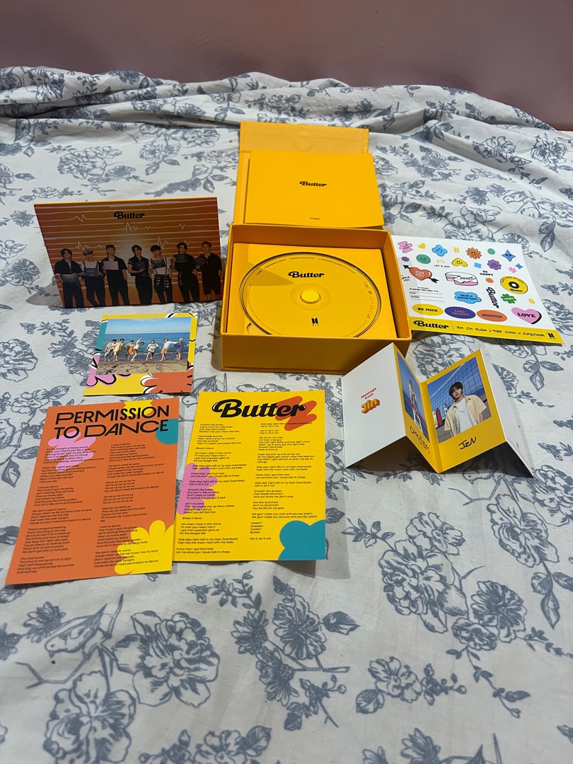 BTS BUTTER CREAM VERSION, Hobbies & Toys, Memorabilia & Collectibles, K ...