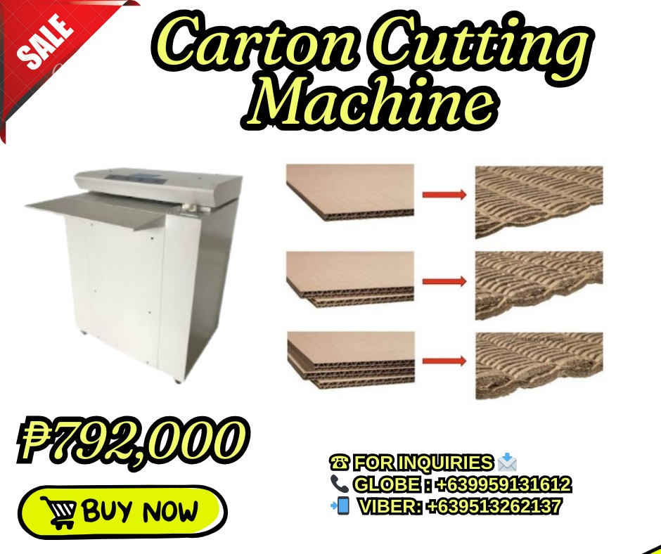 Carton Cutting Machine, Everything Else, Others on Carousell