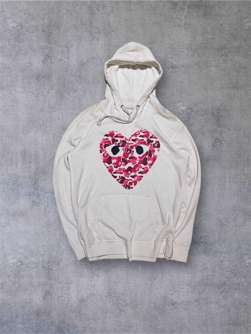 CDG Play x BAPE, Women's Fashion, Coats, Jackets and Outerwear on Carousell