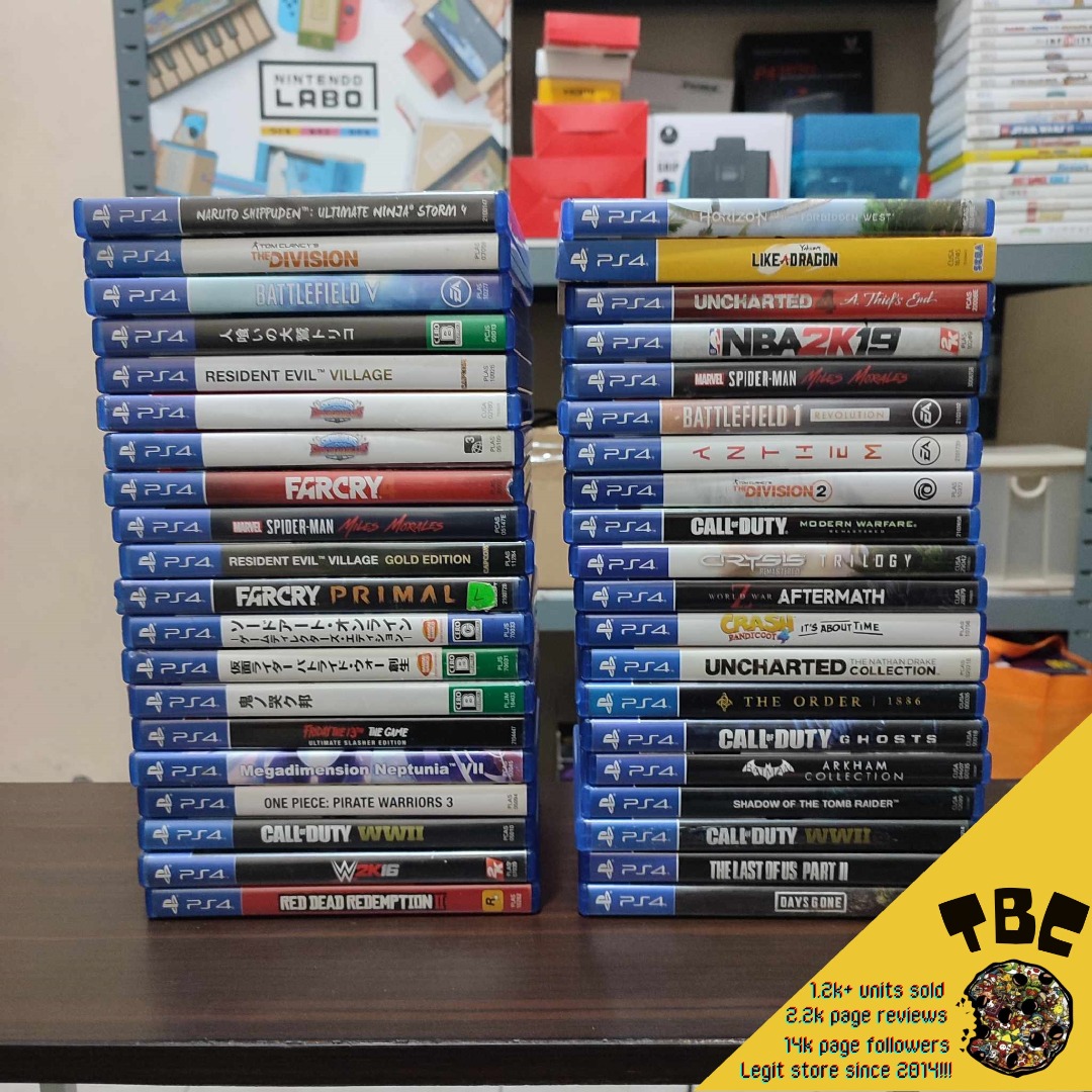 Cheap PS4 Games, Video Gaming, Video Games, PlayStation on Carousell