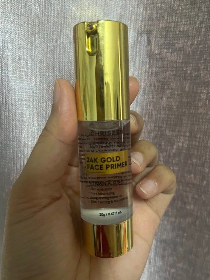 Chriszen Teyn Athirah 24K Gold Face Primer, Beauty & Personal Care ...
