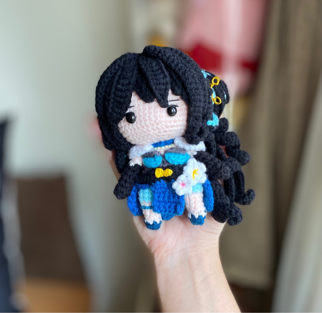 Crochet Ruan Mei Honkai: Star Rail, Hobbies & Toys, Stationery & Craft ...