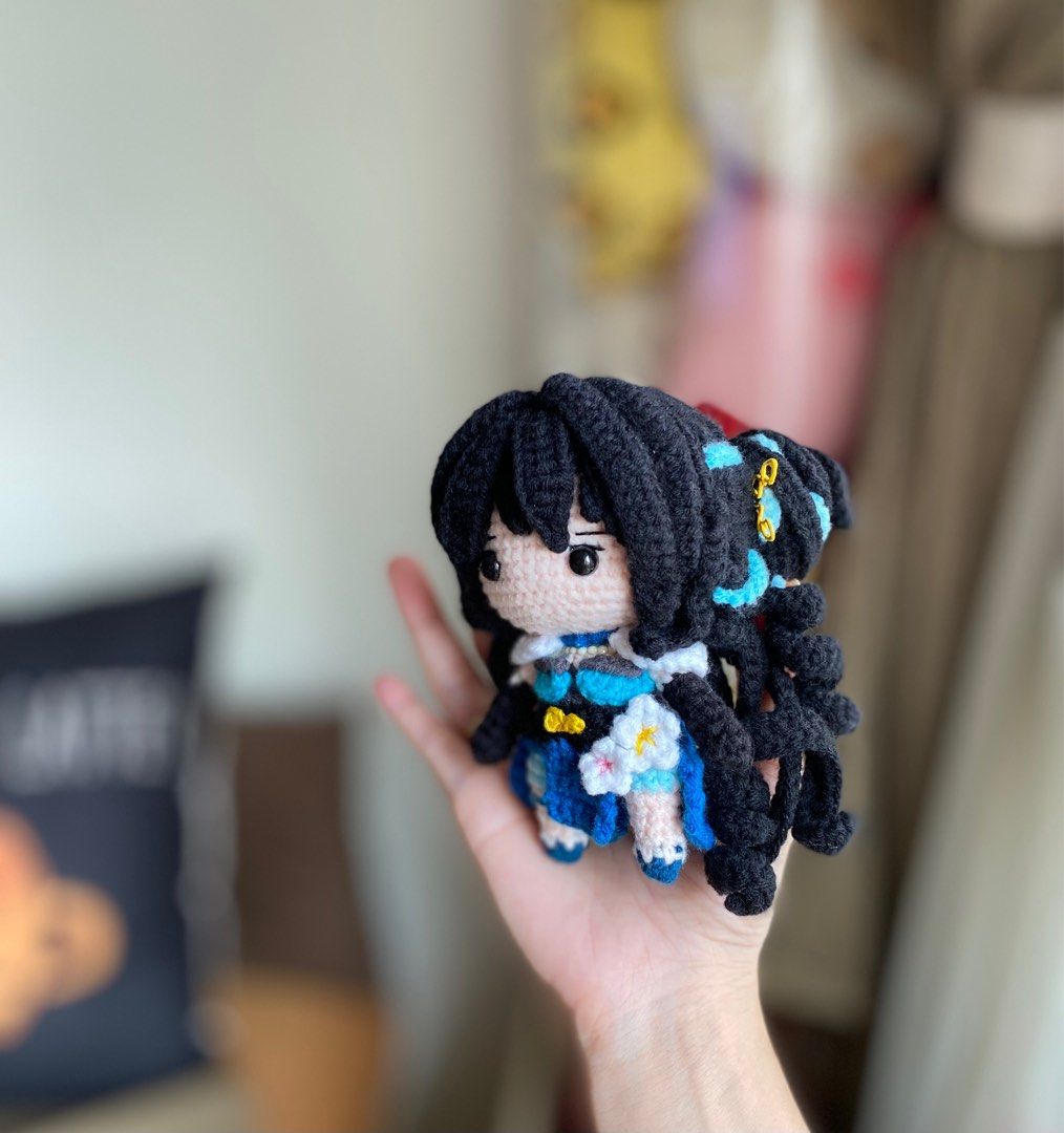 Crochet Ruan Mei Honkai: Star Rail, Hobbies & Toys, Stationery & Craft ...