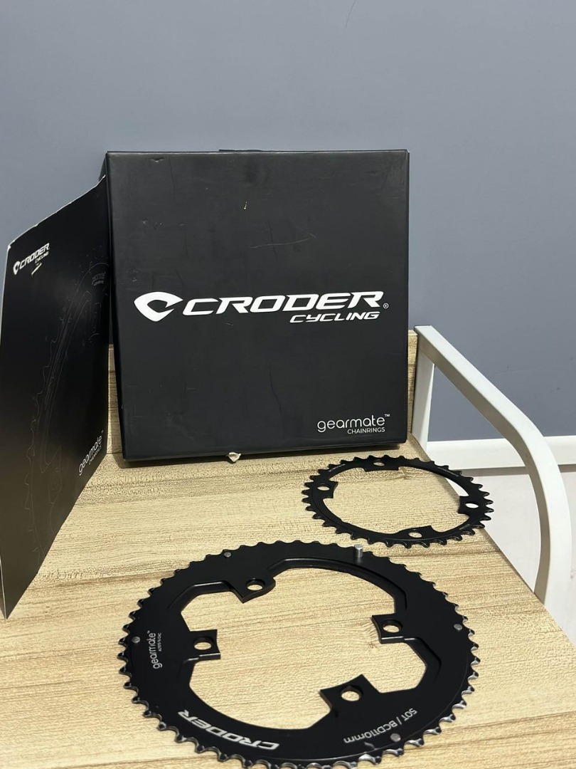 Croder Gearmate Chainrings 50T/34T, Sports Equipment, Bicycles & Parts ...
