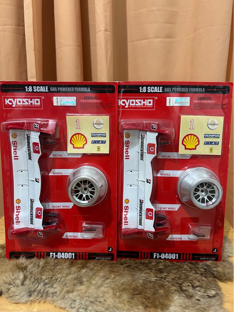 DeAGOSTINI Weekly Ferrari Radio Control Car Ferrari F2004 F1-04001 ...