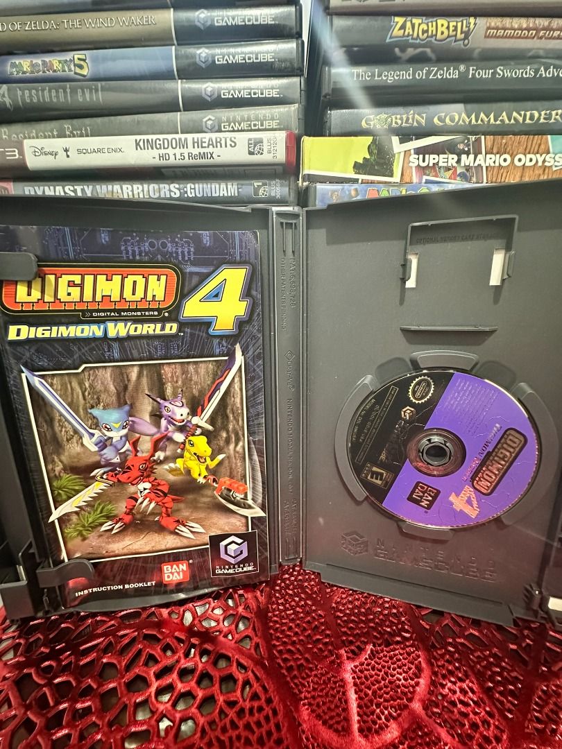 Digimon World 4 for Nintendo Gamecube (GCN) CIB, Video Gaming, Video ...