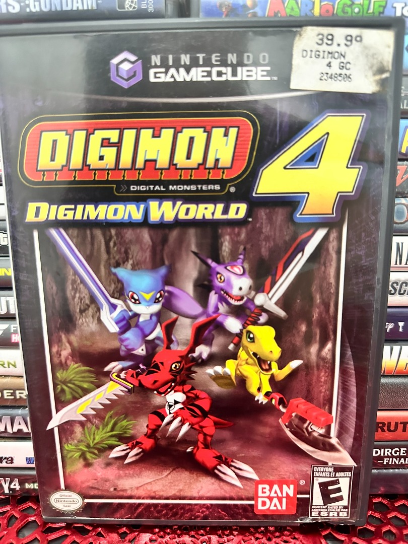 Digimon World 4 for Nintendo Gamecube (GCN) CIB, Video Gaming, Video ...