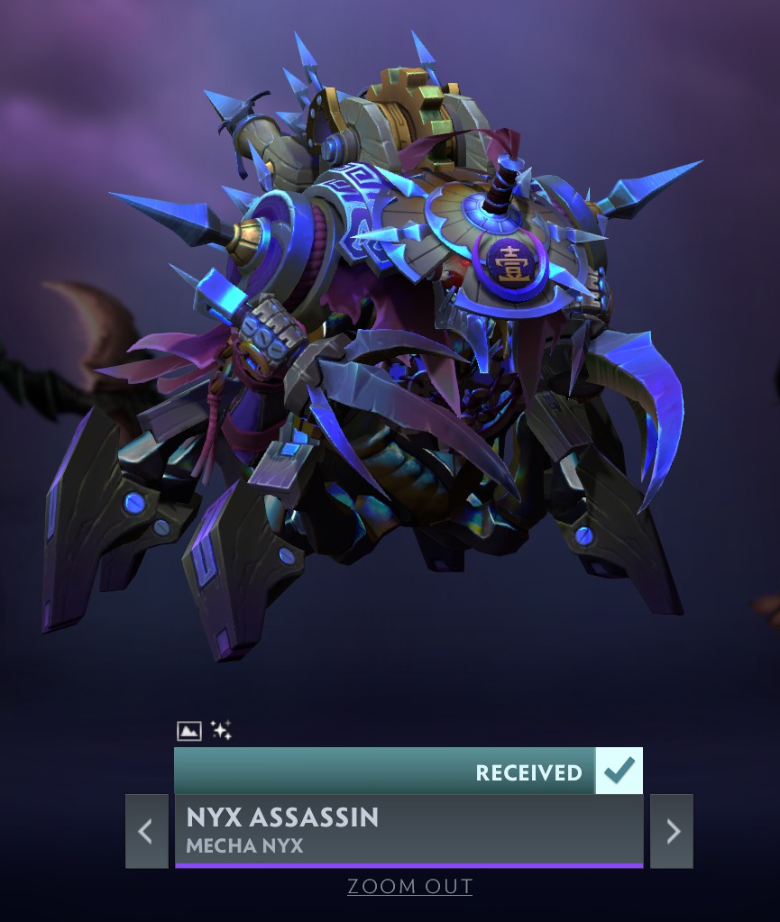 Dota 2 Nyx Assassin Collector Cache, Video Gaming, Gaming Accessories, In-Game Products on Carousell