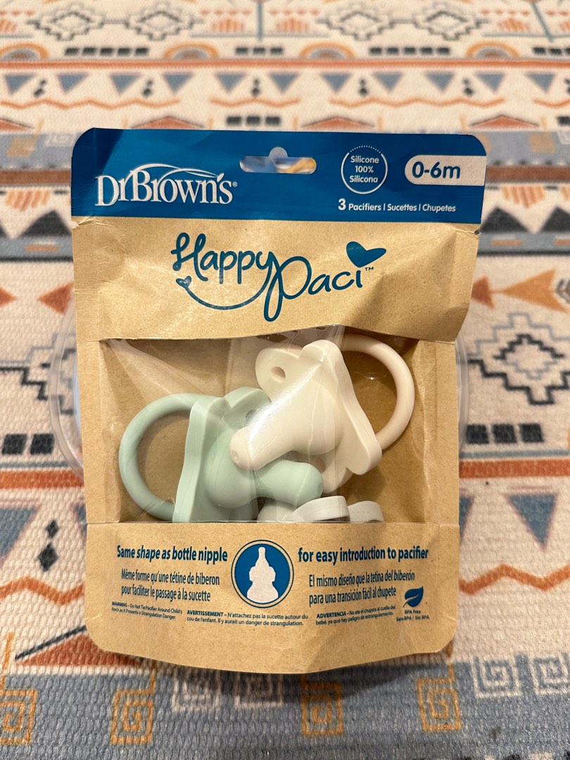 Dr. Browns Happy Paci Soothie 3pk, Babies & Kids, Nursing & Feeding ...