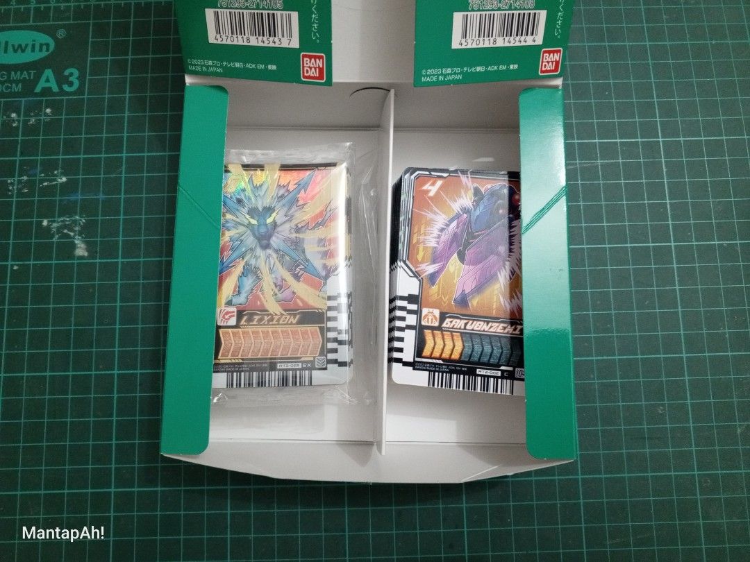 Dx Ride Chemy Card Phase 02 LOT Kamen Rider Gotchard Original BANDAI ...