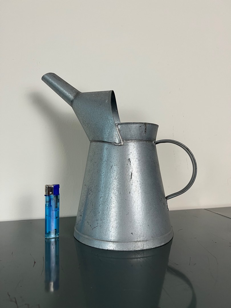 European Galvanised Water Jug Antique, Hobbies & Toys, Collectibles ...