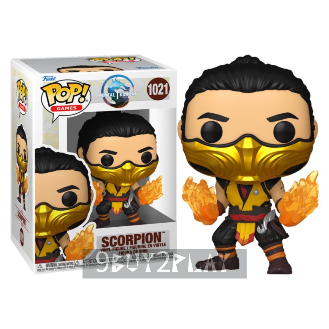 「新貨預訂」Funko pop Mortal Kombat 1 Scorpion Sub Zero Liu Kang The Boys ...
