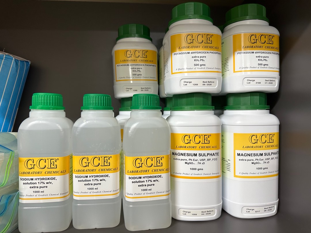 GCE Lab Chemicals, Everything Else on Carousell