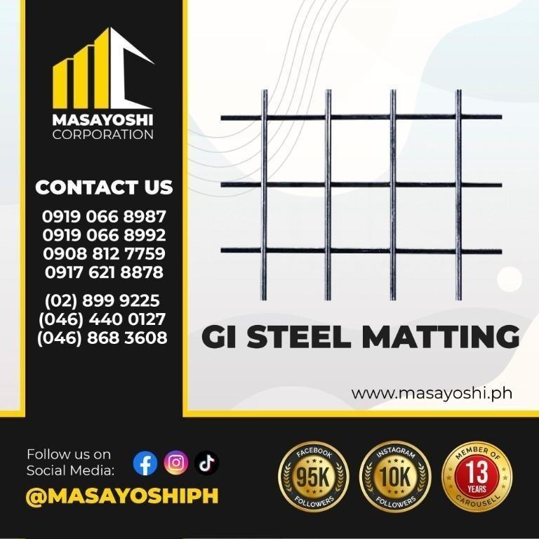 GI Steel Matting | Galvanized Steel | Steel | Galvanized Steel Matting ...