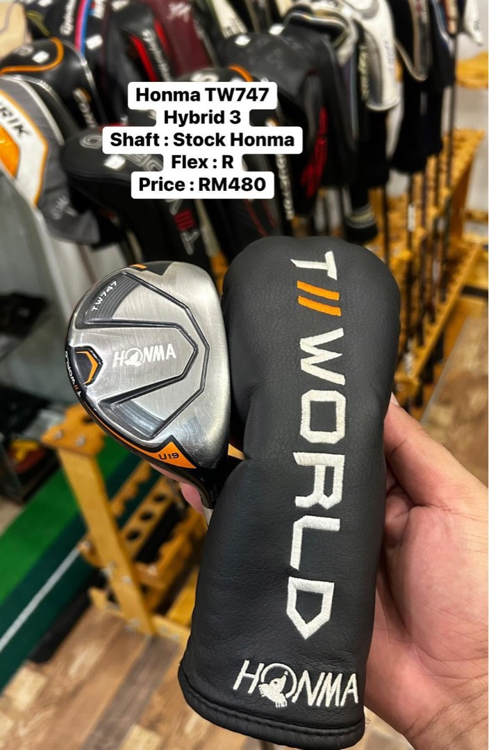 Golf Hybrid 3 Honma TW747, Sports Equipment, Sports & Games, Golf on Carousell