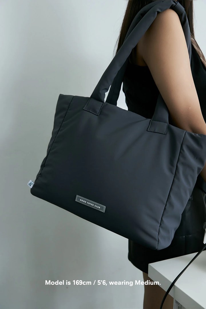 Good Totes Go-Getter Laptop Tote (Nylon Charcoal Blue) in Medium, Women ...