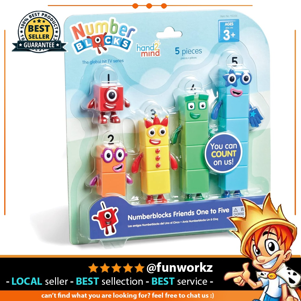 hand2mind Learning Resources Numberblocks Friends One to Five ...