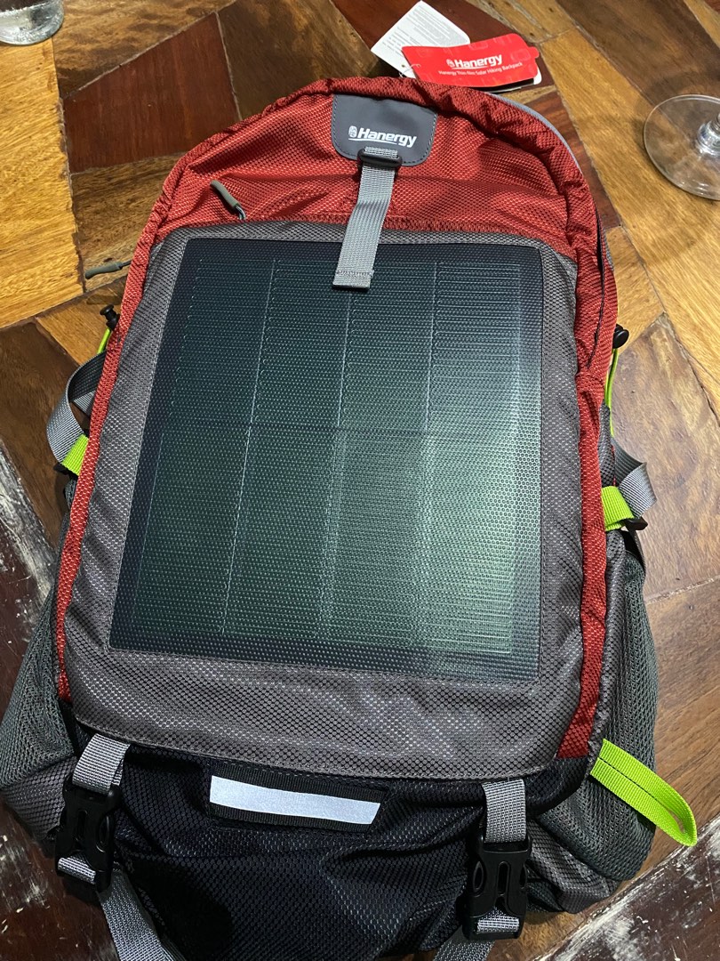 Hanergy Thin-film Solar Hiking Backpack, Men's Fashion, Bags, Backpacks ...