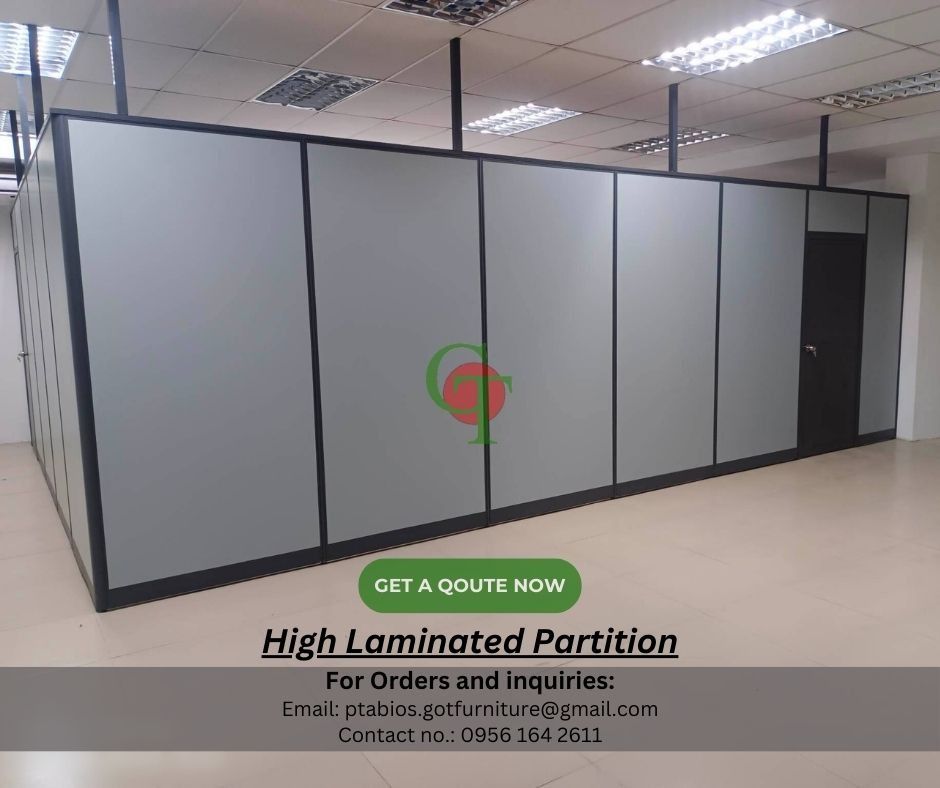 High Laminated Partition, Furniture & Home Living, Office Furniture ...
