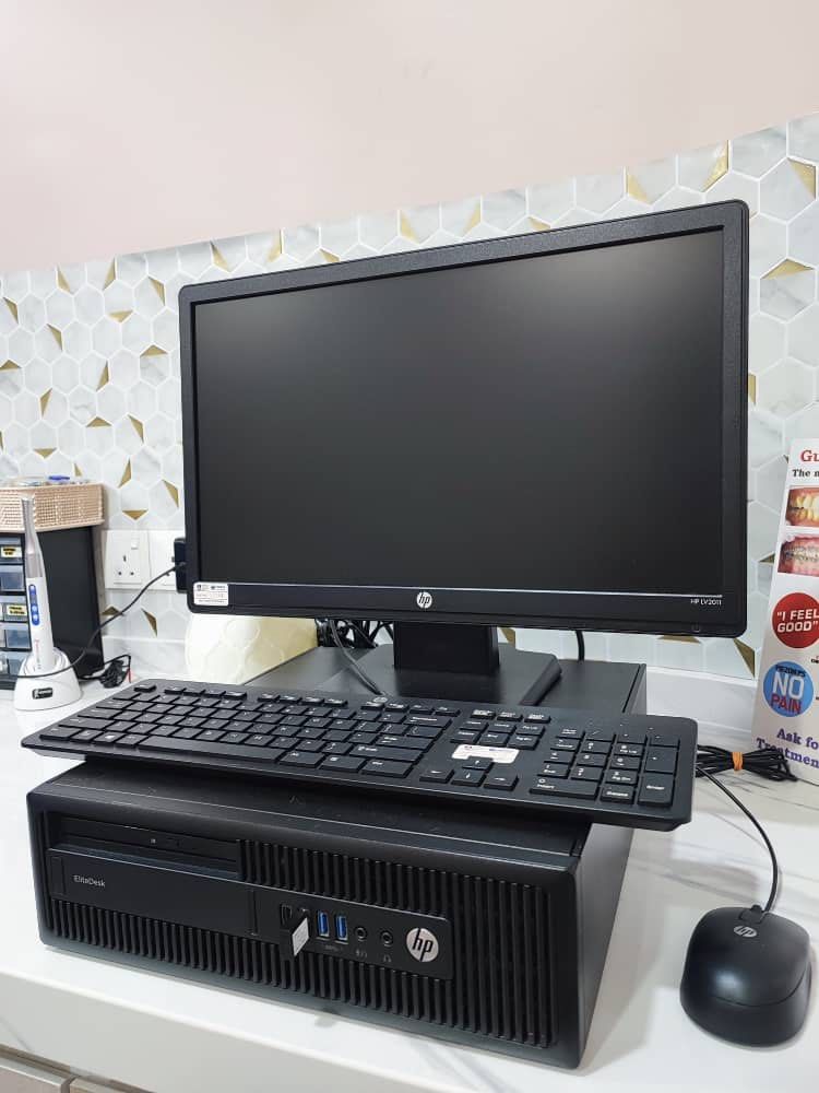 HP elite desk 705 G3 SFF, Computers & Tech, Desktops on Carousell