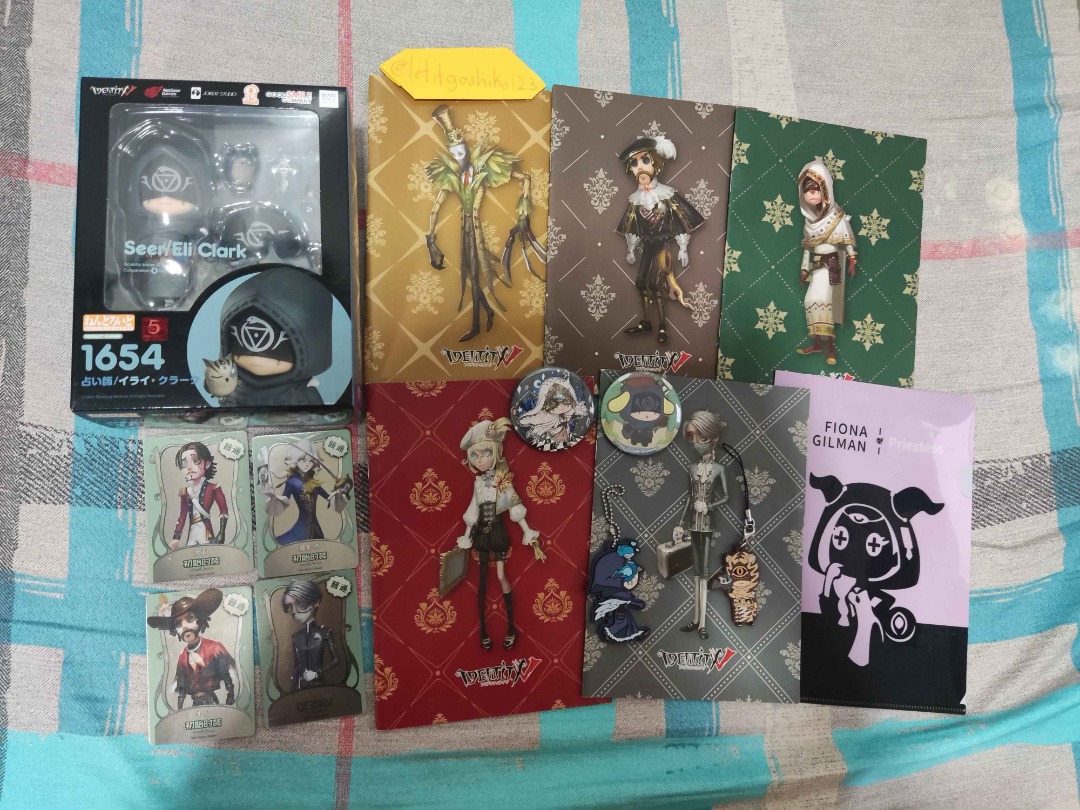 Identity V Seer [JP] Nendoroid 1654 + IDV freebies merch set, Hobbies ...